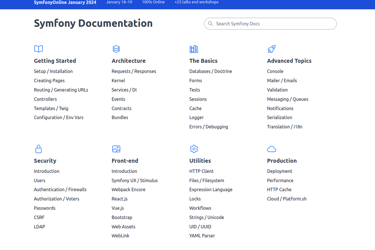 Symfony Framework Benefits | Bilfas Blog Symfony Framework Benefits | Bilfas Blog